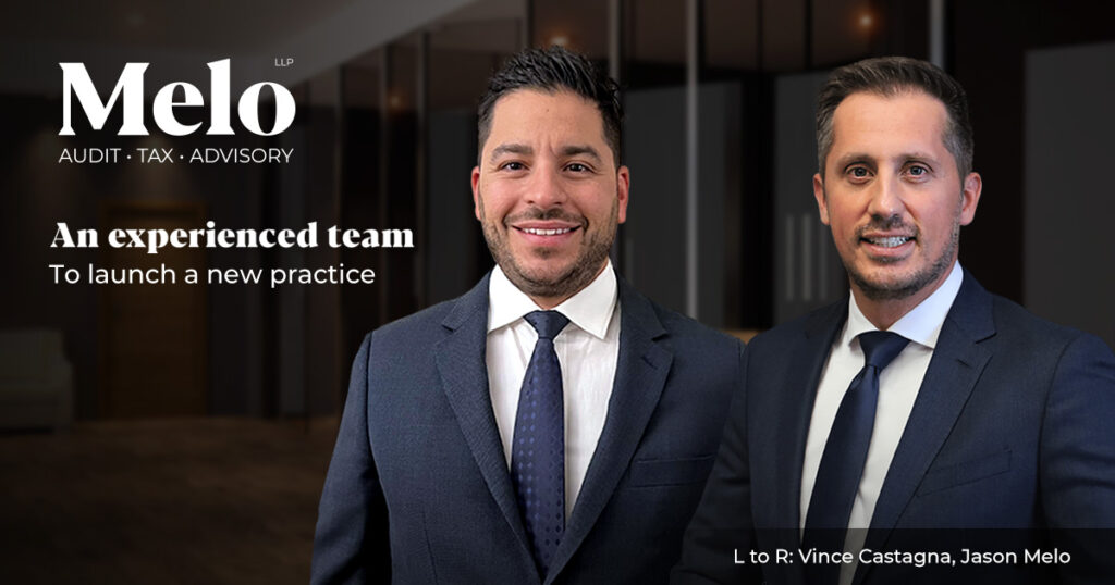 Melo and Castagna form new financial services practice, make first ...